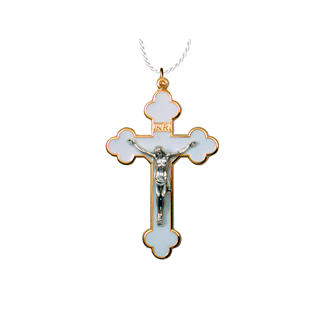 Bicolor Crucifix Pendant | SAVELLI CHURCH – Savelli Religious B2B